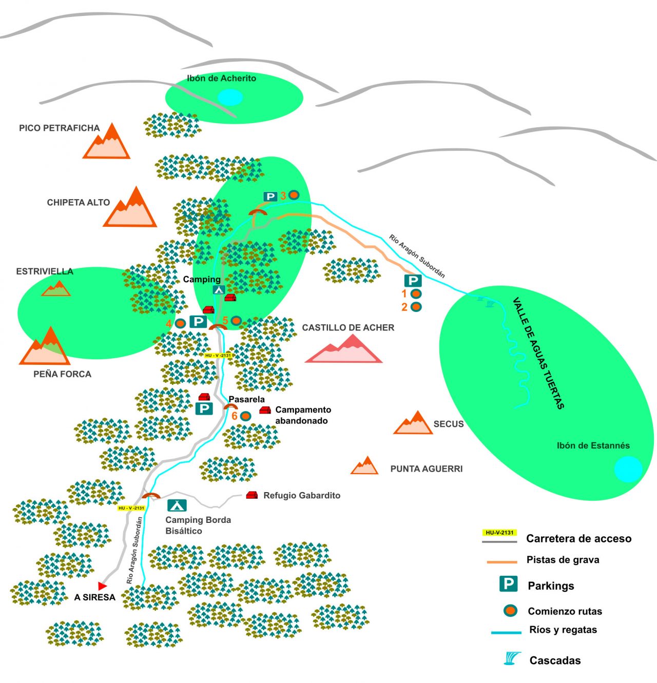 Rutas - SELVA DE OZA
